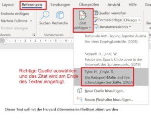 Zitate einfügen | Zitieren im MS Word - digbi.net