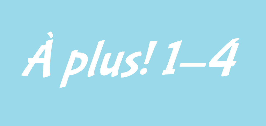 A plus! 1 | Vocabulaire - digbi.net