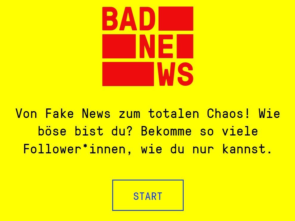 Bad News Game | Fake News | SEK2 - digbi.net