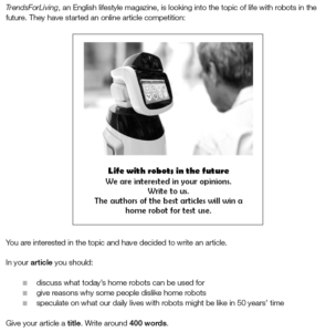 E-Matura | Writing | Article | TrendsForLiving - digbi.net